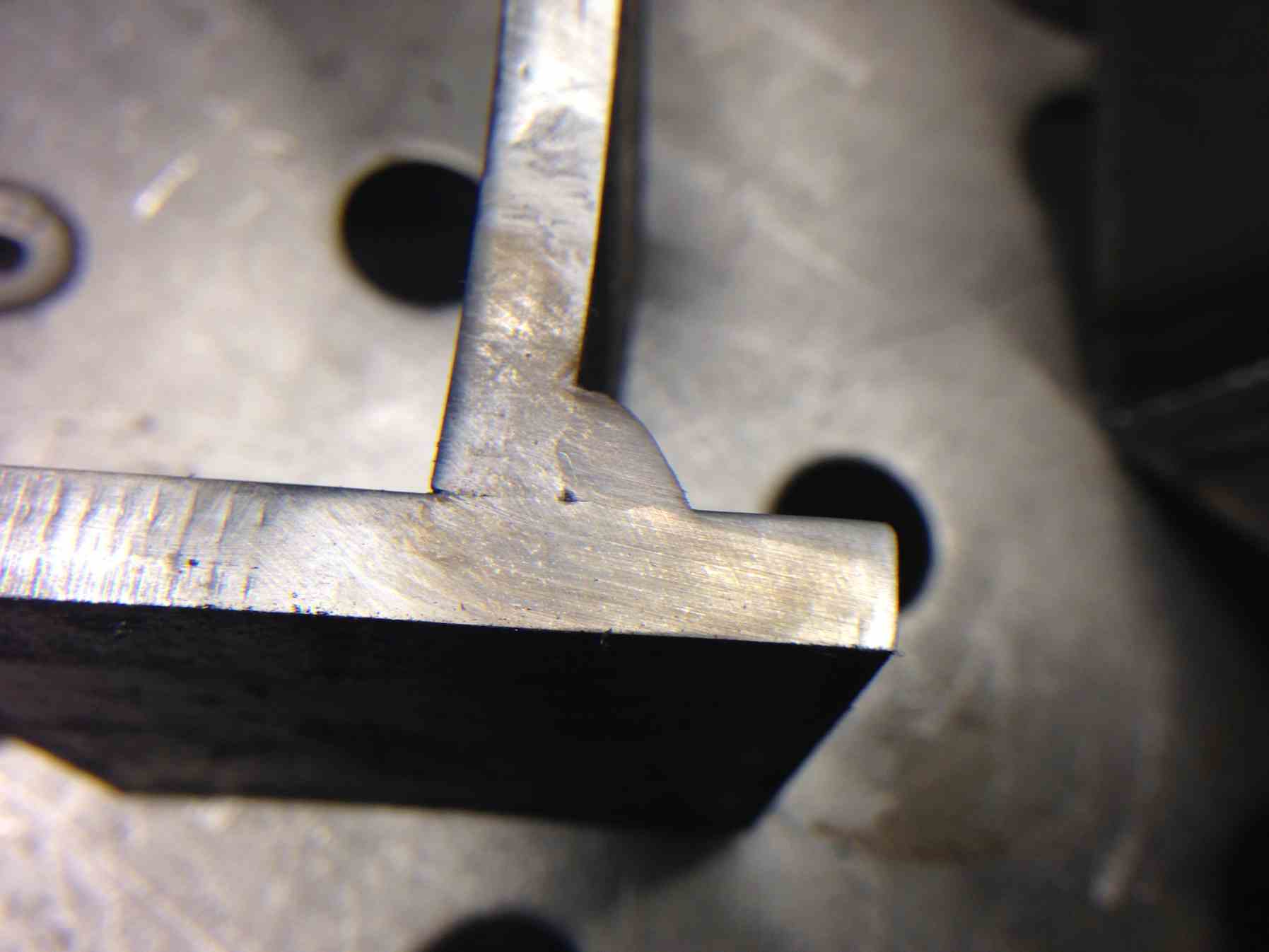 A Mig Welding Macro Etch Test