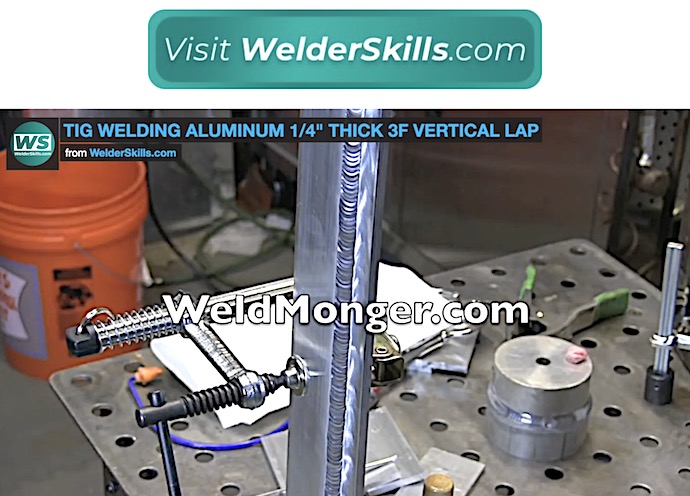 Tig Welding aluminum 1/4" thick 3f lap joint settings