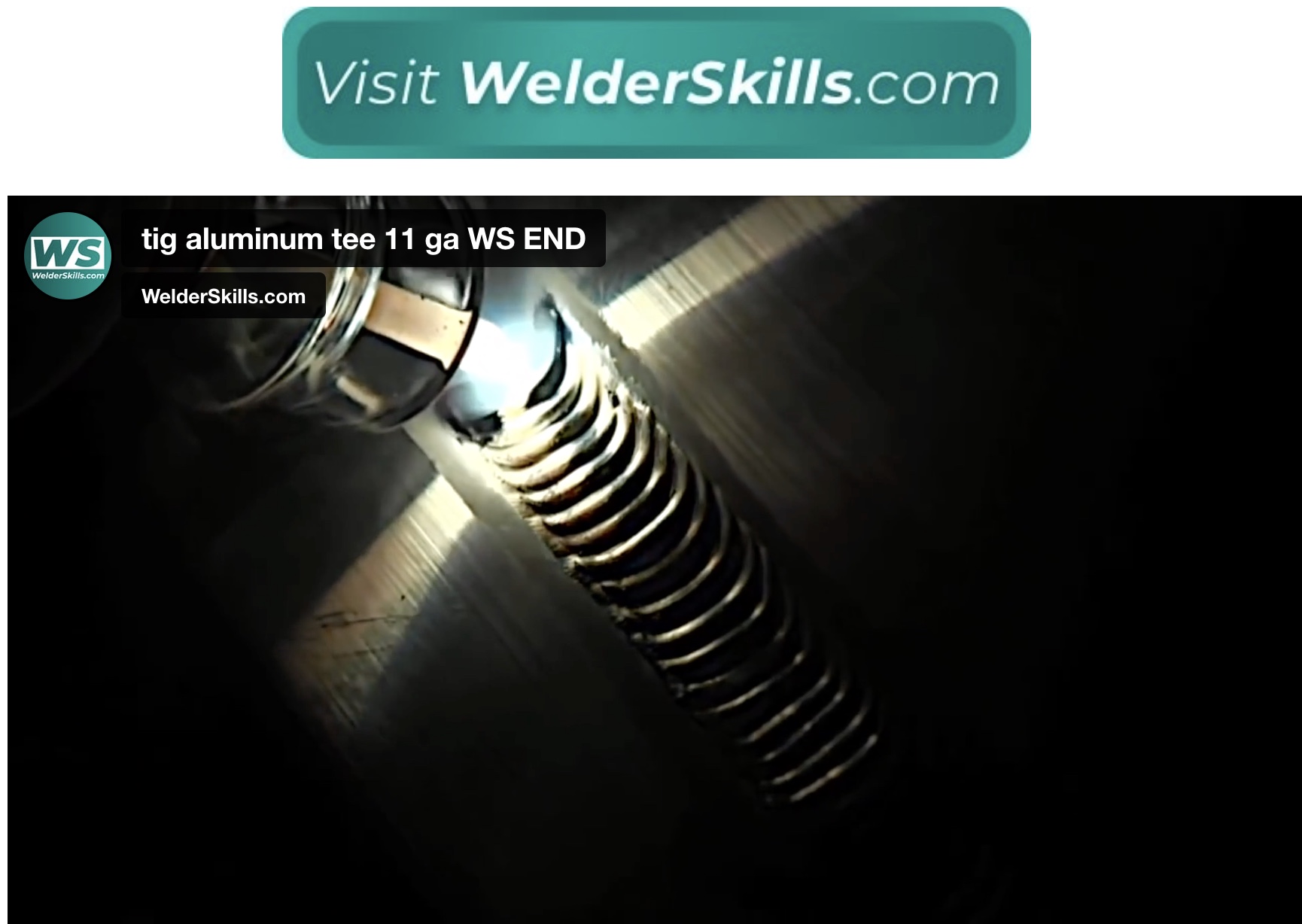 Tig Welding Aluminum 11ga thick 2f tee joint settings welderskills