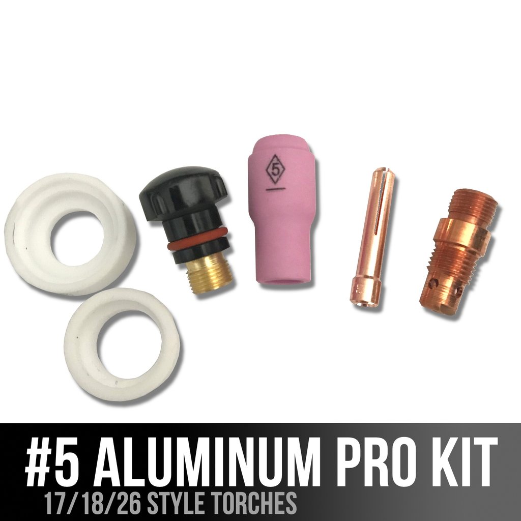 TIG Welding Aluminum with a #5 cup