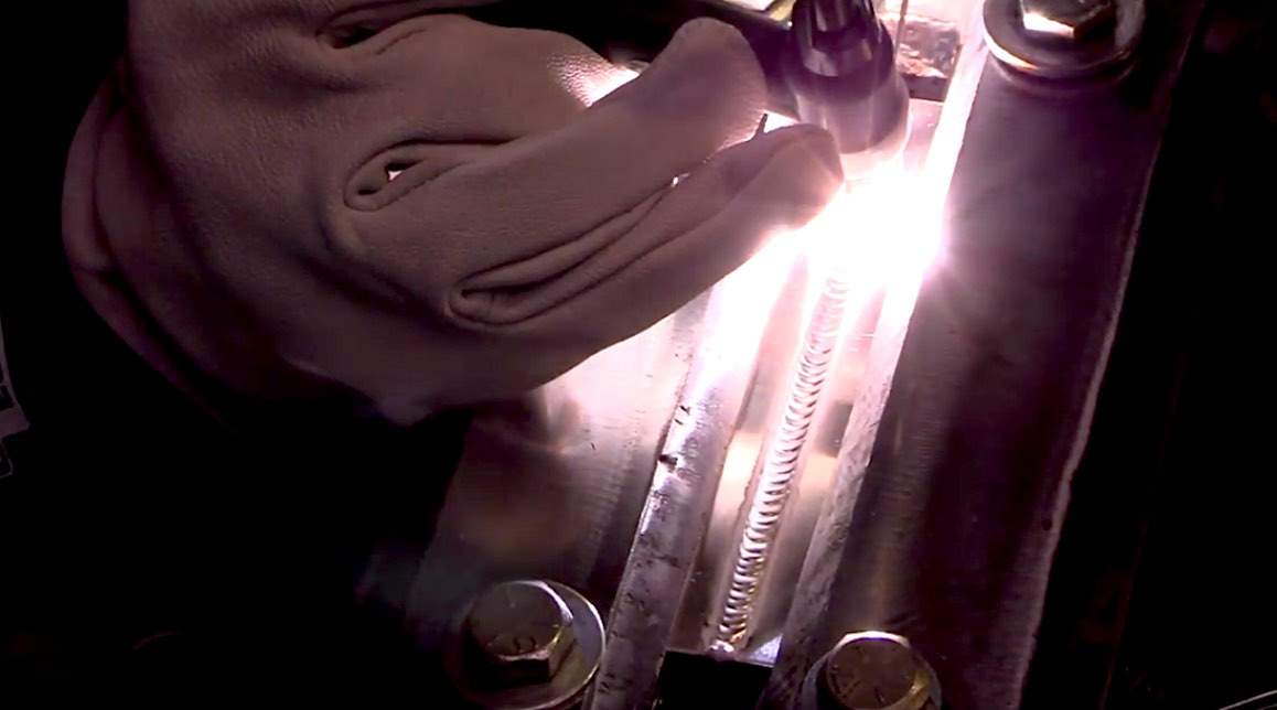 Tig Welding Aluminum Test joint