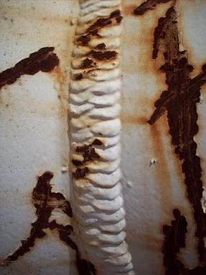 Texas lace weld cover pass