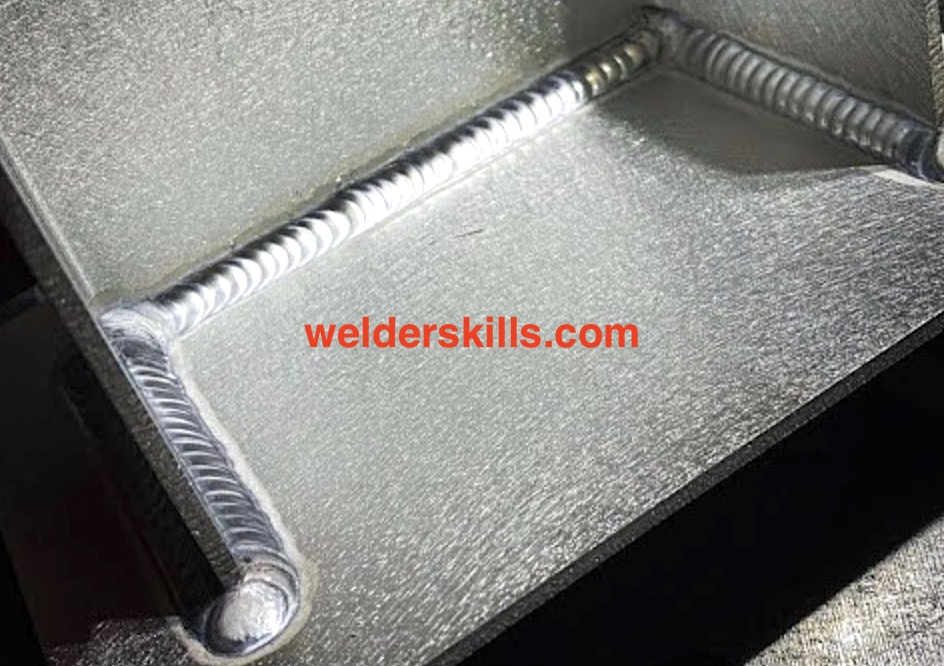 TIG Welding Aluminum Inside Fillet